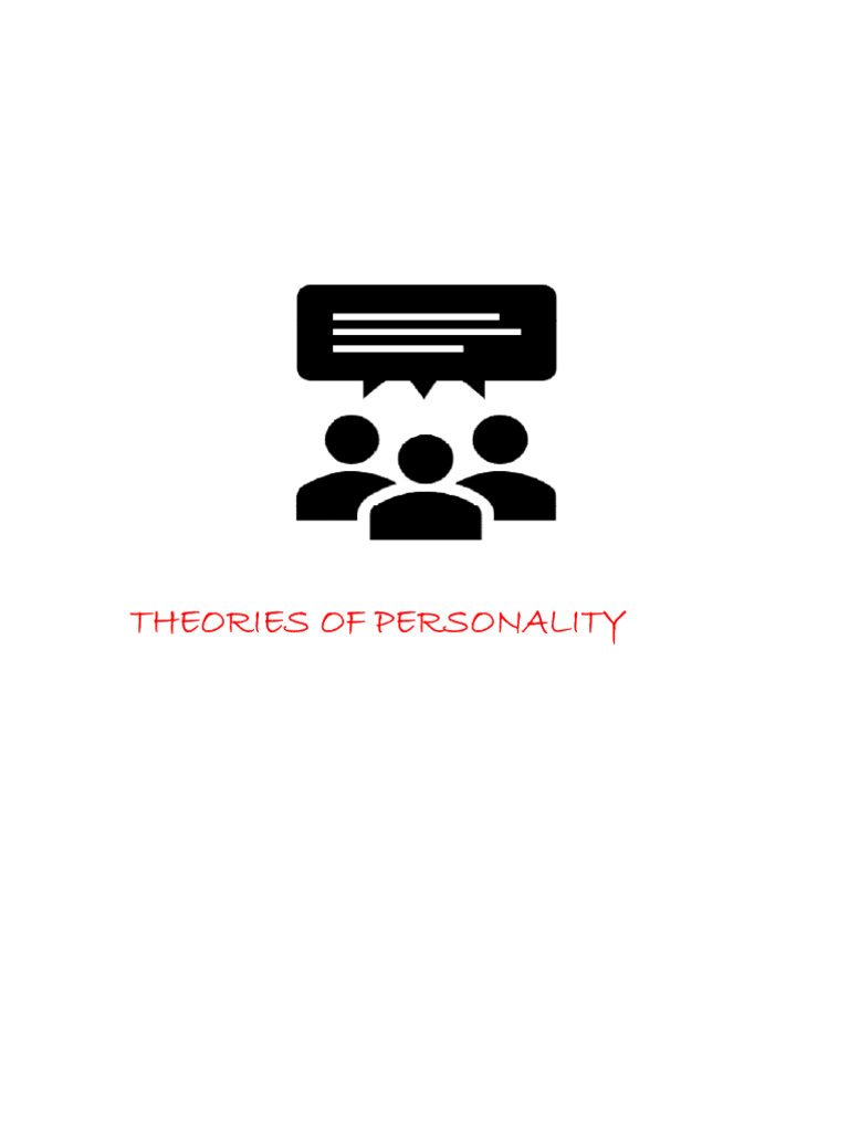 Theories of Personality | PDF | Psychology | Emotions