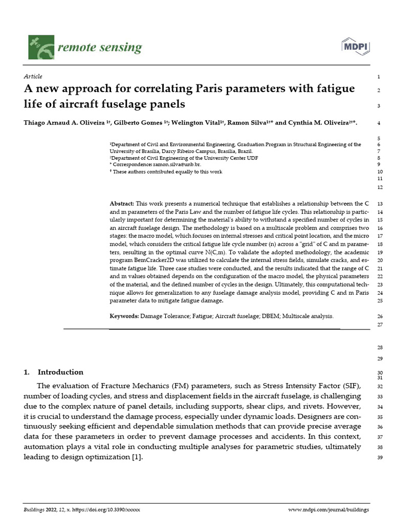 Paper Final | PDF | Fracture | Fatigue (Material)