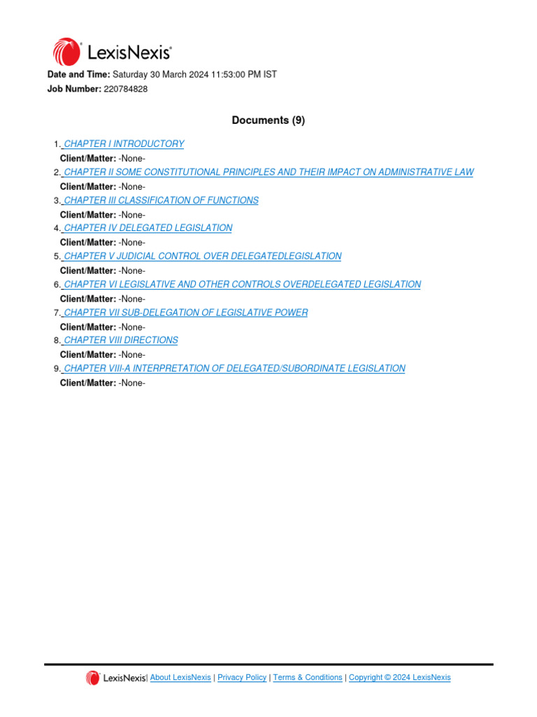 MP Singh Admin Book (Mid Term) | PDF | Administrative Law | Market (Economics)