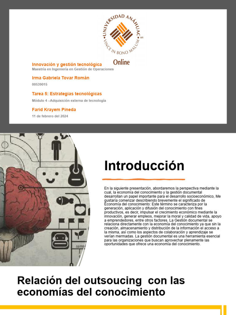 Subcontratación TI y economía del conocimiento | PDF | Outsourcing ...