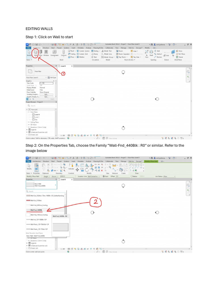 EDITING AND CREATING WALLS | PDF