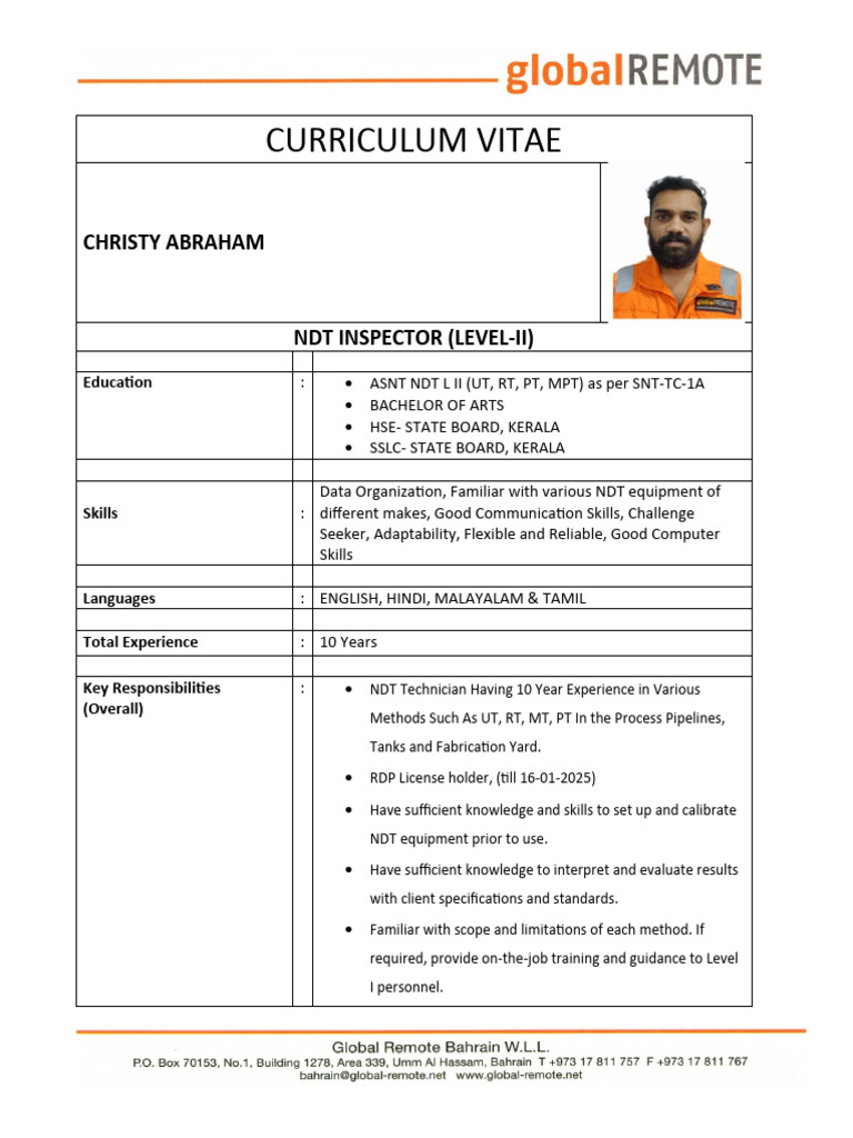 Christy | PDF | Nondestructive Testing