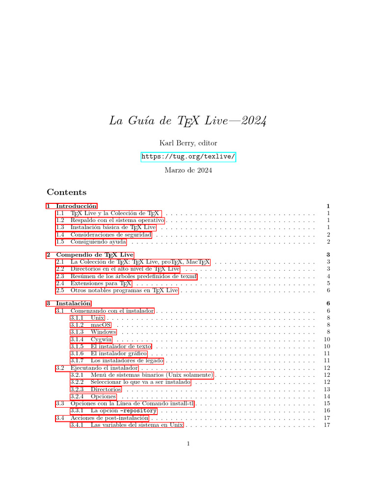 Texlive Es | PDF | Te X | Archivo de computadora