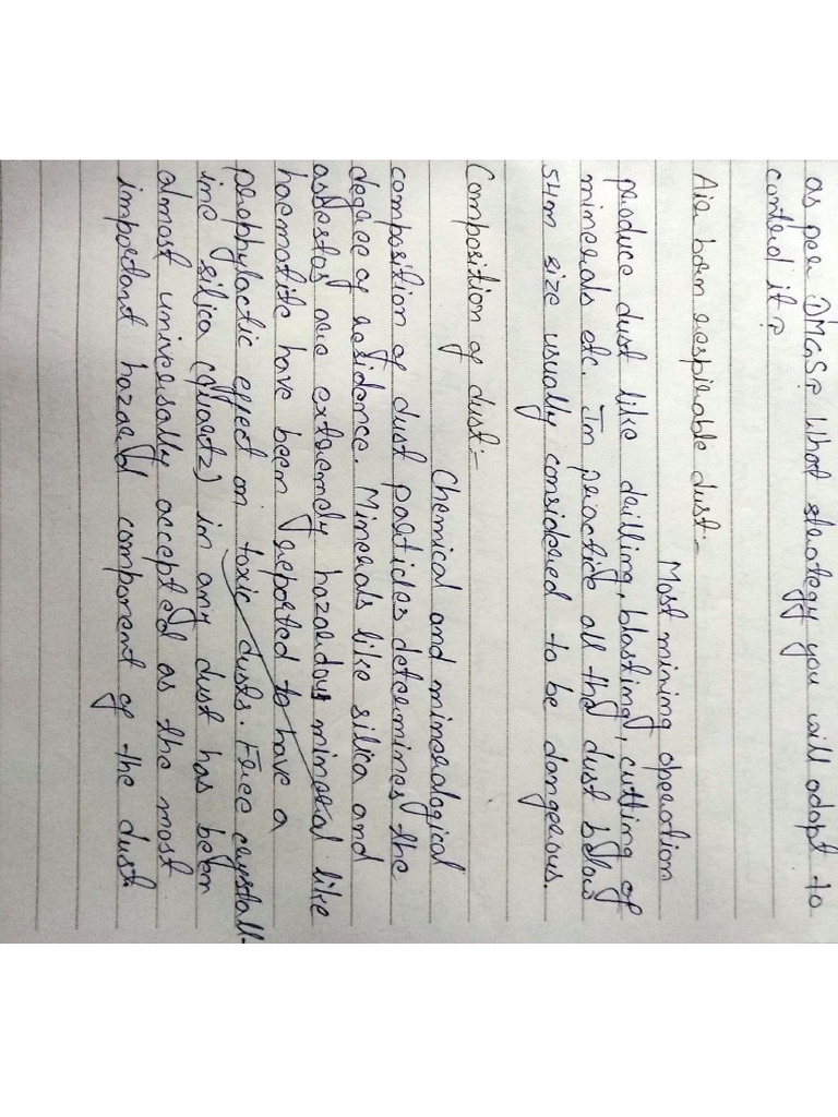 Air Borne Dust | PDF