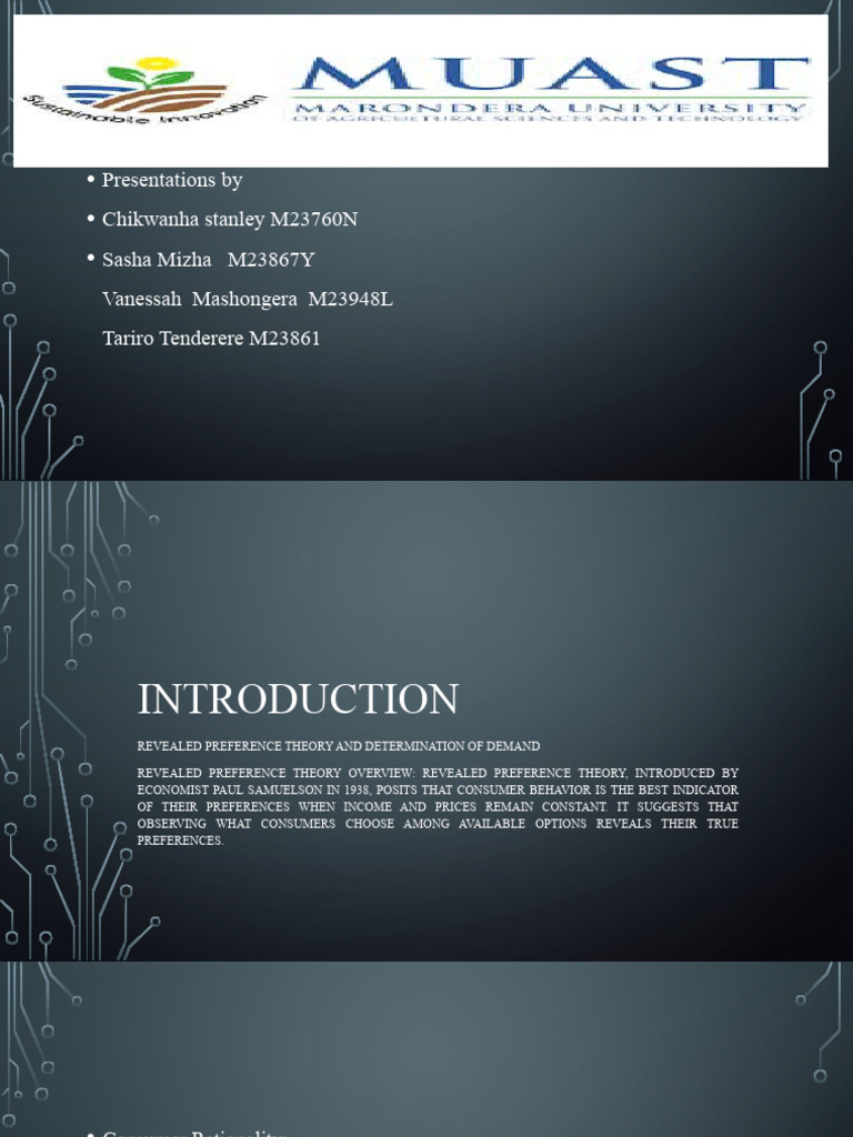 Presentation For Macroeconomics Download Free Pdf Utility Demand