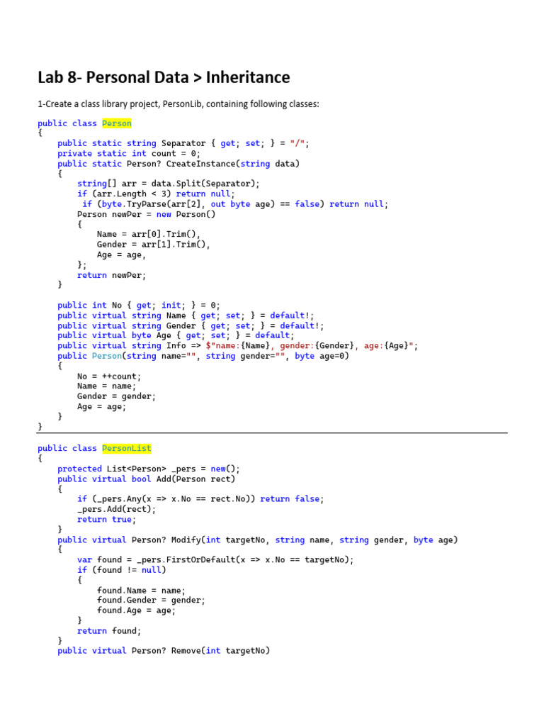 W8P Practice | PDF | String (Computer Science) | Software