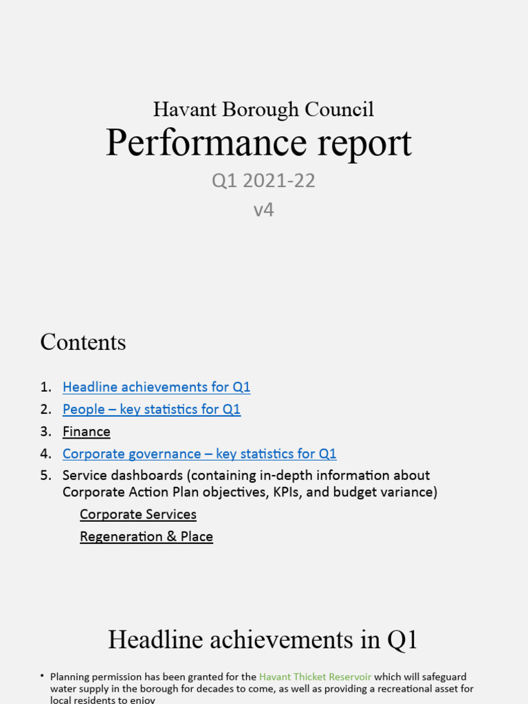 HBC Quarterly Performance Report Q1 2021-22 | PDF | Budget | Homelessness