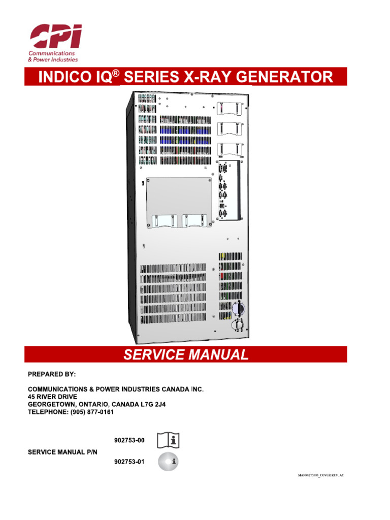 Generator Indico IQ Service Manual - SM - 5792128-1EN - 5 | PDF