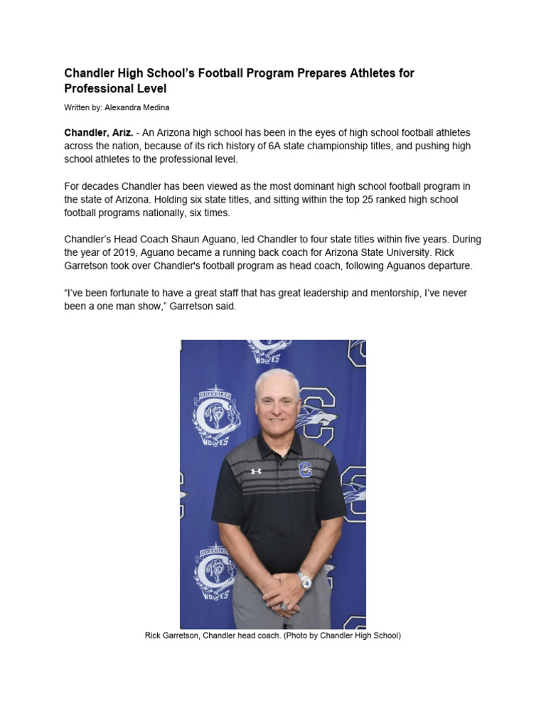 Rick Garretson | PDF | Sports & Recreation