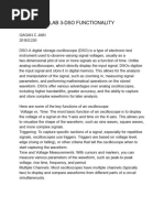 DSO Block Diagram | PDF