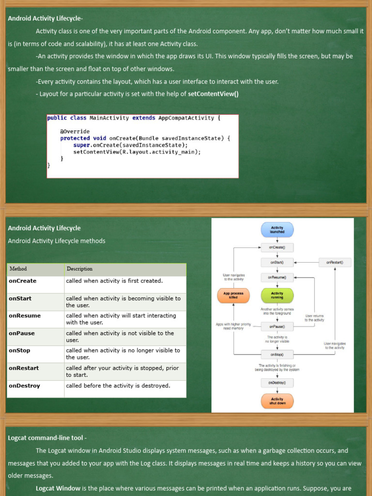 Android Broadcast Receiver Lifecycle | PDF | Mobile App | Android ...