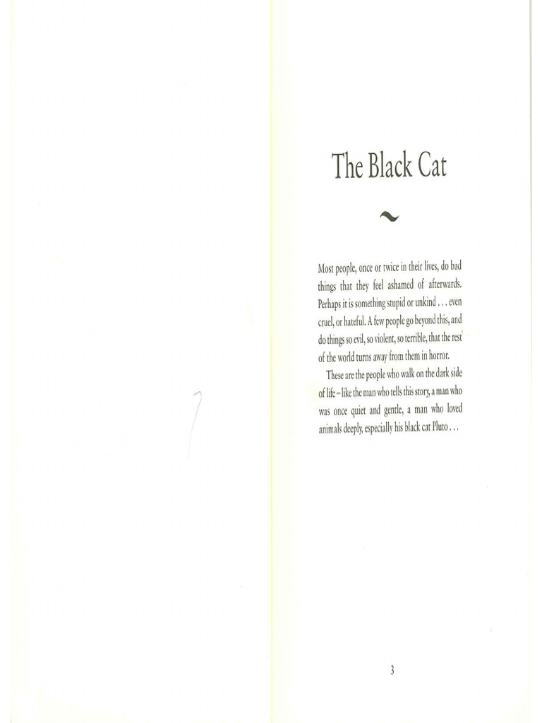 The Black Cat. Text | PDF