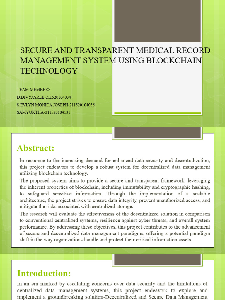 Blockchain | PDF | Computer Security | Security