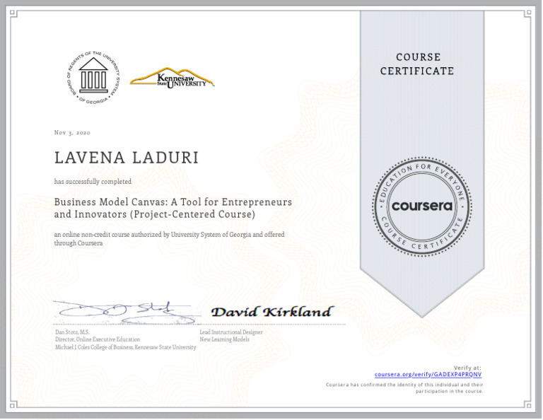 Coursera Business Model | PDF | Computers