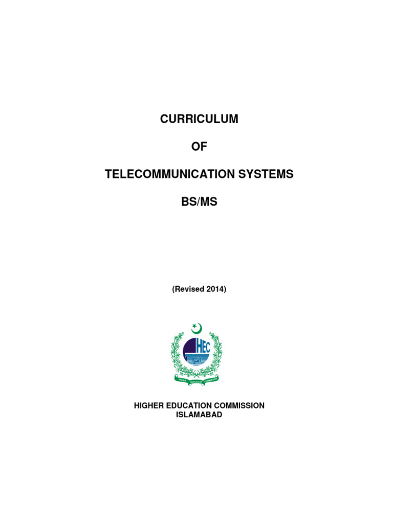 Telecommunication Systems | PDF | Course Credit | Computer Network