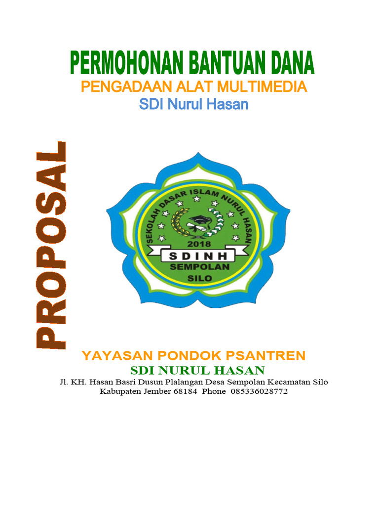 Contoh Proposal Multimedia Lembaga | PDF