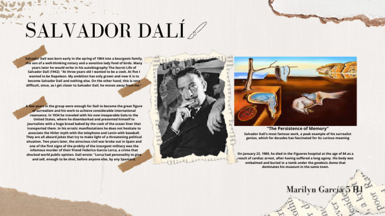 Salvador Dalí | PDF