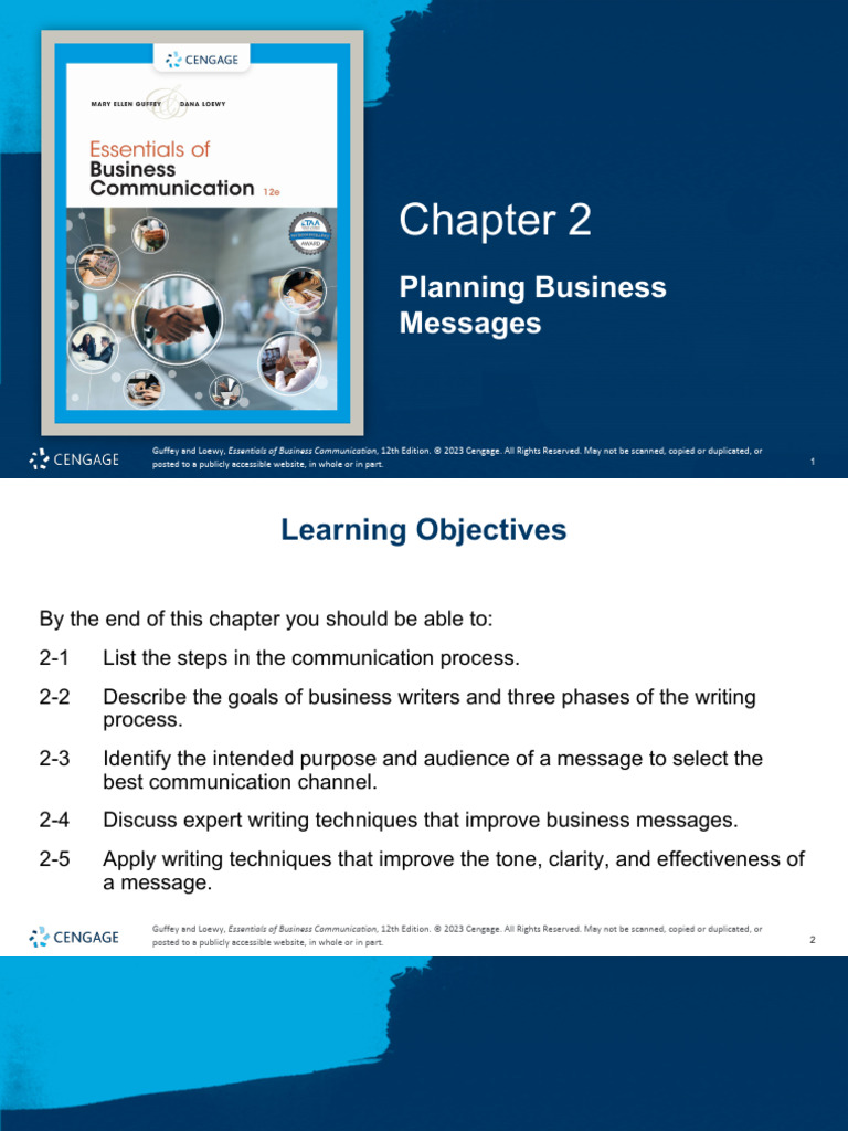 Chapter 2 | PDF | Communication | Information