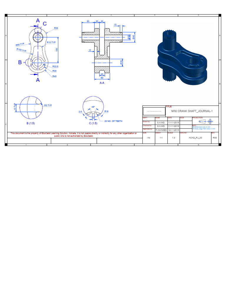 Crane_Hook_Assembly drawing | PDF