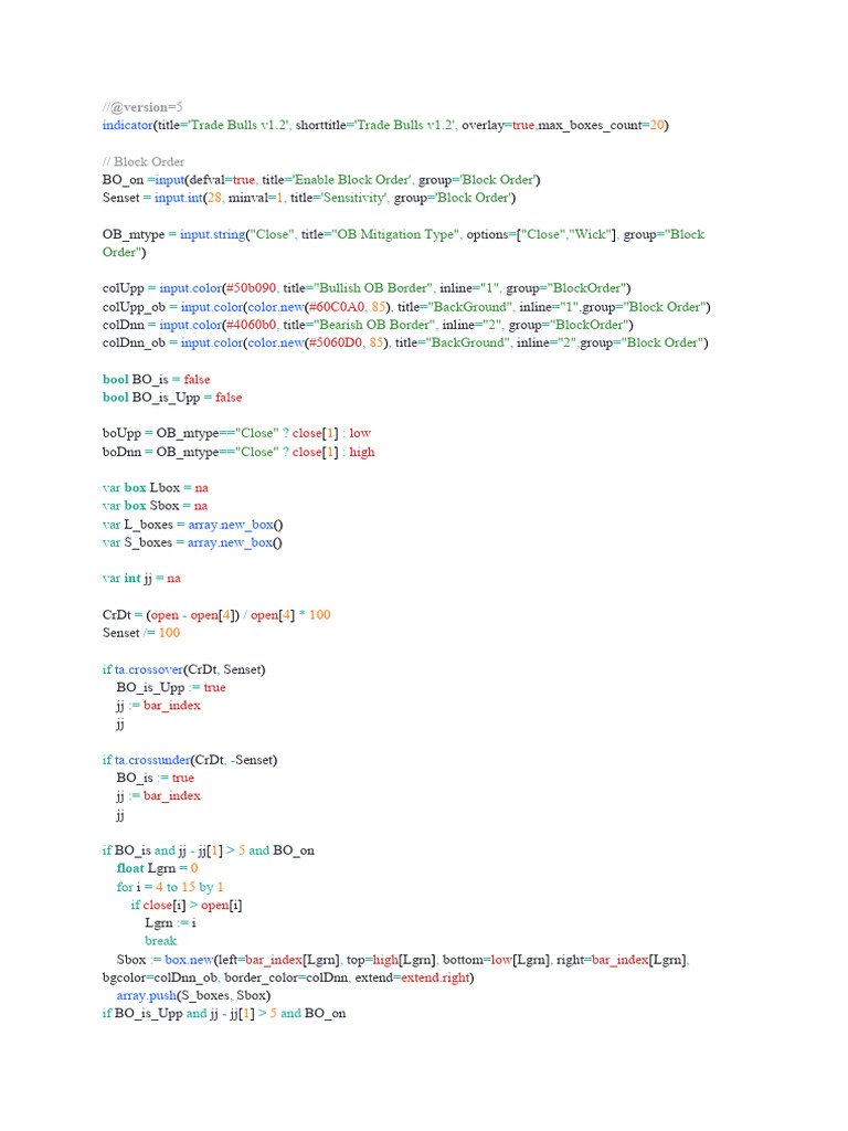 TB v1.2 | PDF | Market (Economics) | Computer Programming