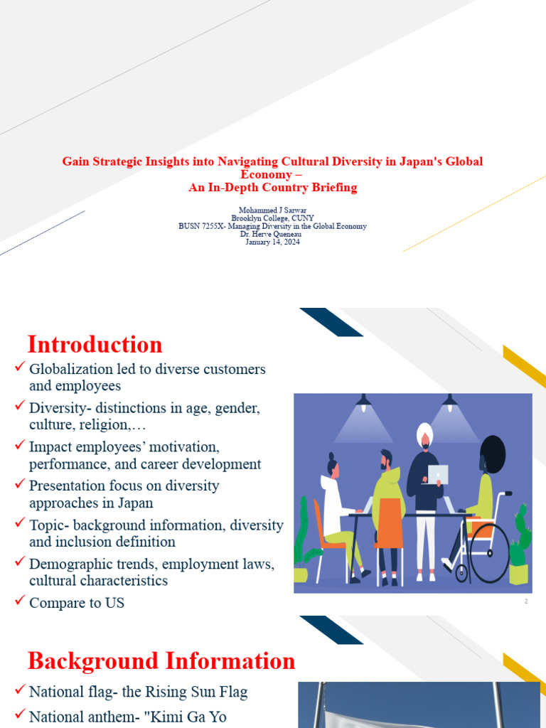 Discover How To Navigate The Complexities of Cultural Diversity in The Japanese Global Economy ...
