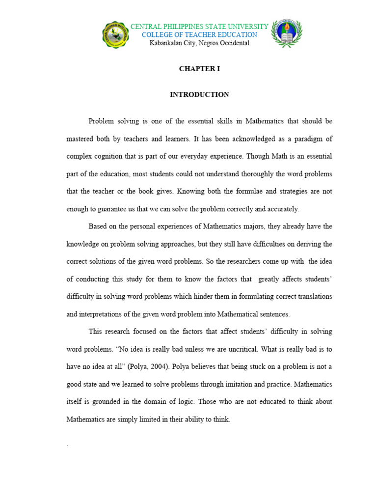FINAL MANUSCRIPT 2 (Final Defense) | PDF | Reading Comprehension | Mathematics
