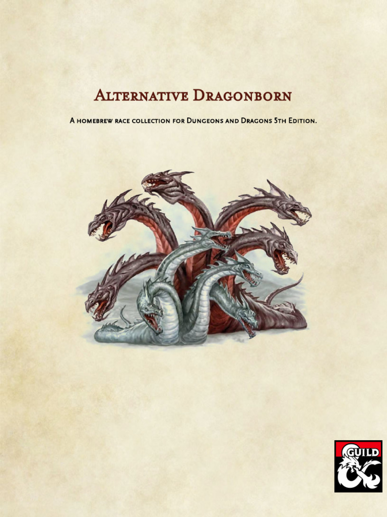 Alternative Dragonborn Races | PDF | Dungeons & Dragons | Wizards Of ...