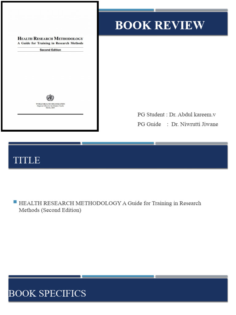 Health Research Guide for Beginners | PDF | Methodology | Scientific Method