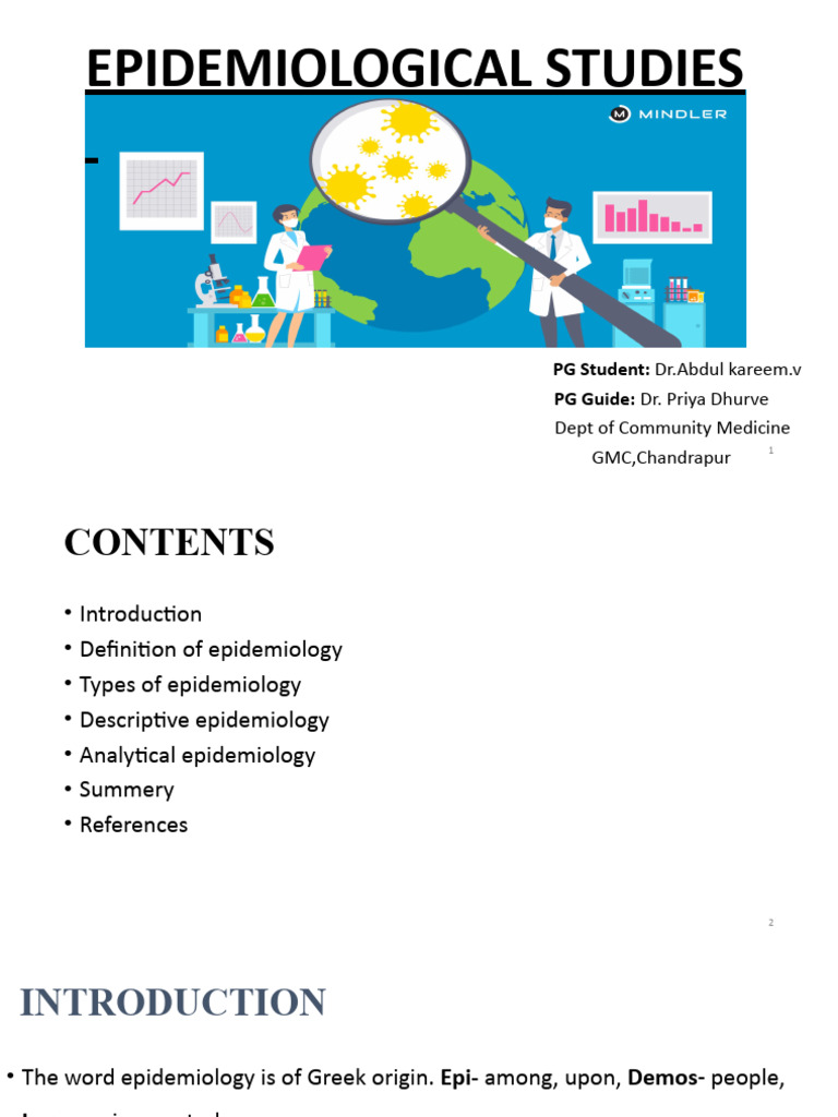 Seminar-Epidemilogical Studies | PDF | Epidemiology | Randomized ...