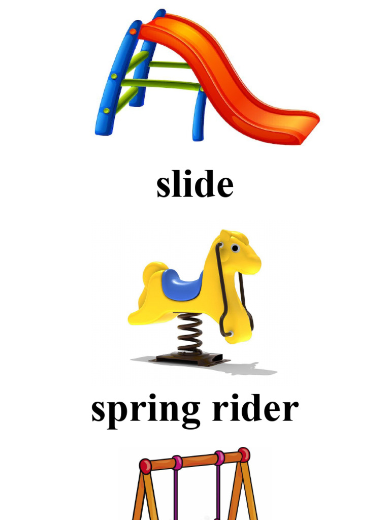 English Terms for Playground Equipment | PDF