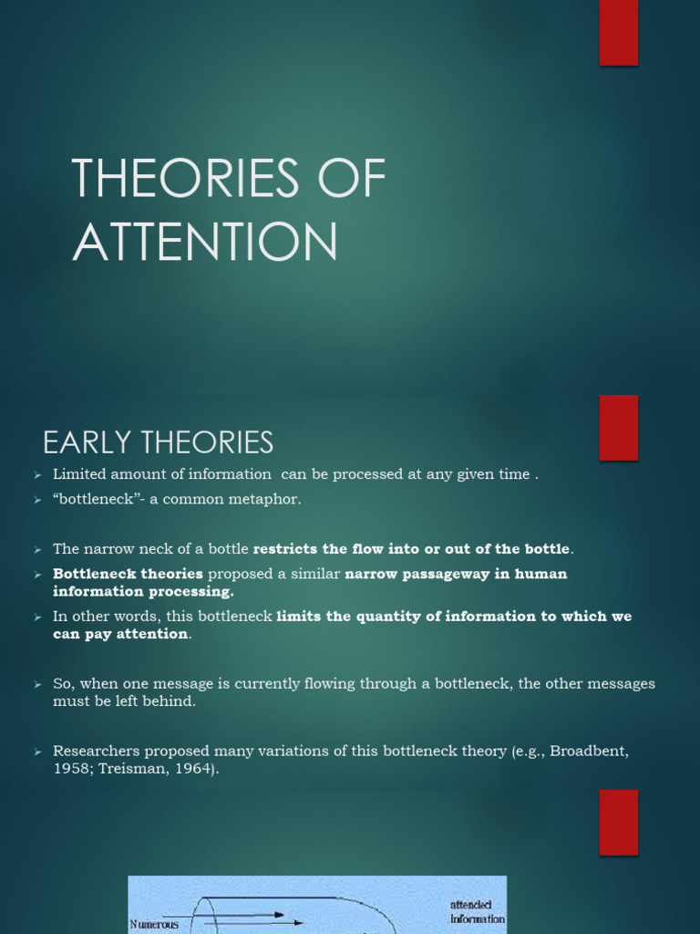 2.3 Theories of Attention | PDF | Attention | Neuropsychological Assessment