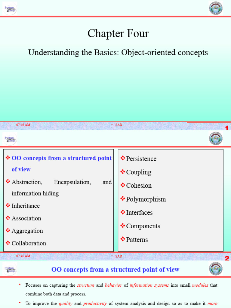 Sad CH-4 | Download Free PDF | Object Oriented Programming | Method (Computer Programming)