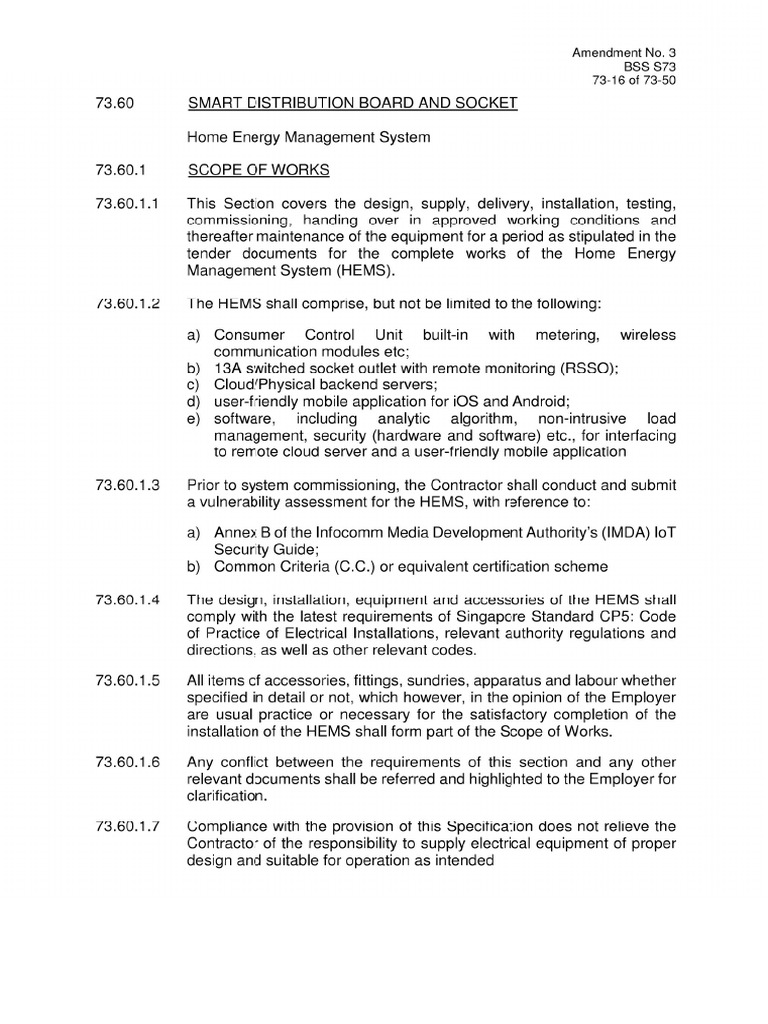 HDB Specs Test | PDF