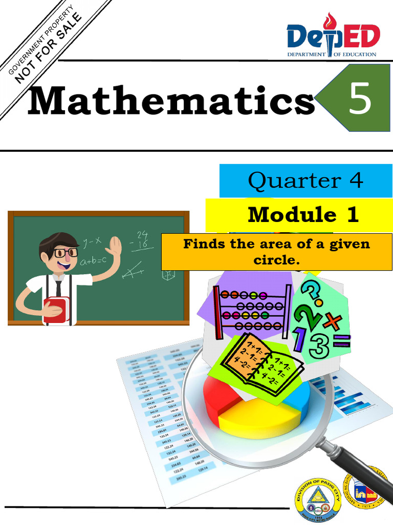 Math5 Q4-M1 | PDF | Circle | Area