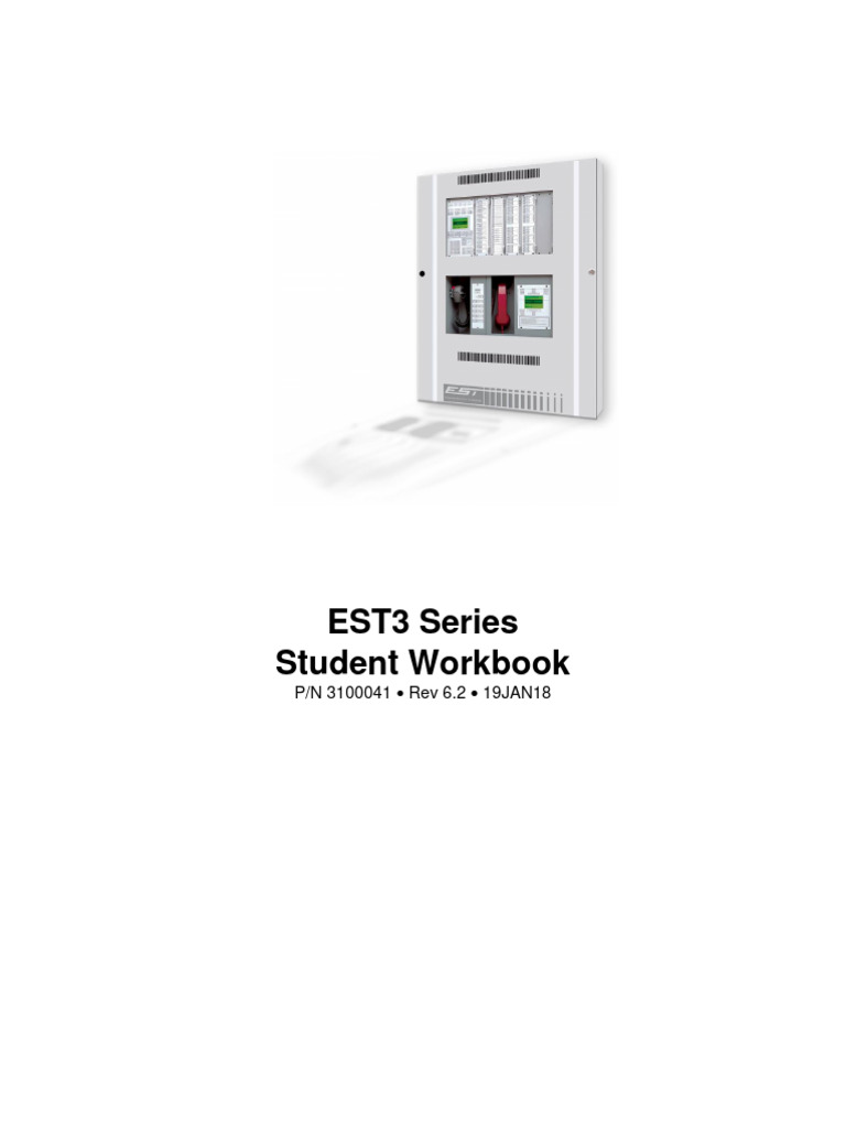 EST3X Student Workbook INT 6.1 | PDF | Power Supply | Integrated Truss ...