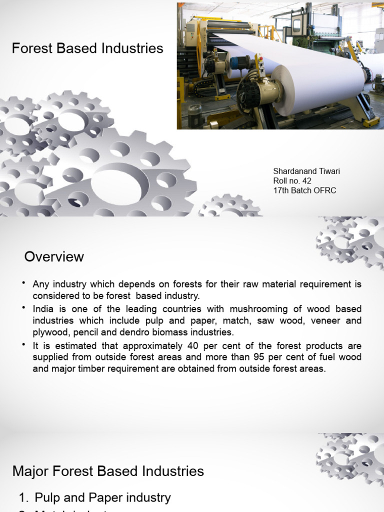 Forest Based Industries | PDF | Rayon | Pulp (Paper)