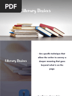 Grade 9 Literary Devices Lesson | PDF | Metaphor | Rhetorical Techniques