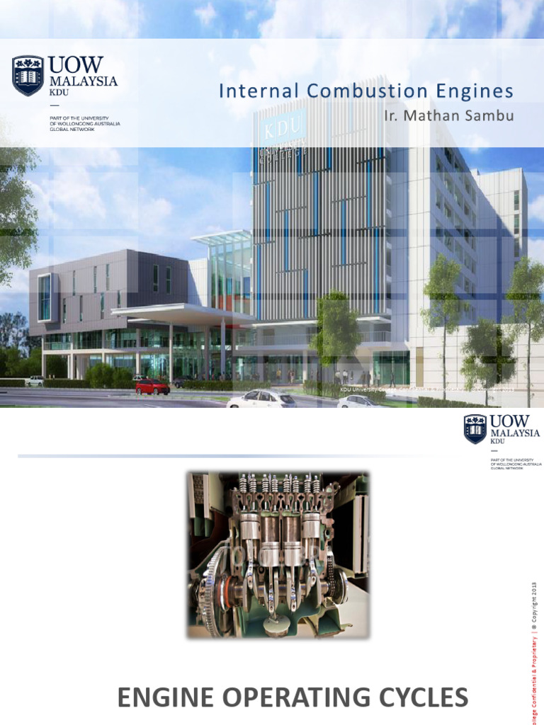 ICE Lecture 4 - ICE cycle | PDF | Internal Combustion Engine | Diesel ...