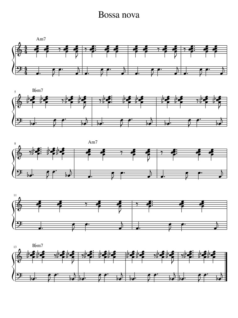 Bossa Nova | PDF