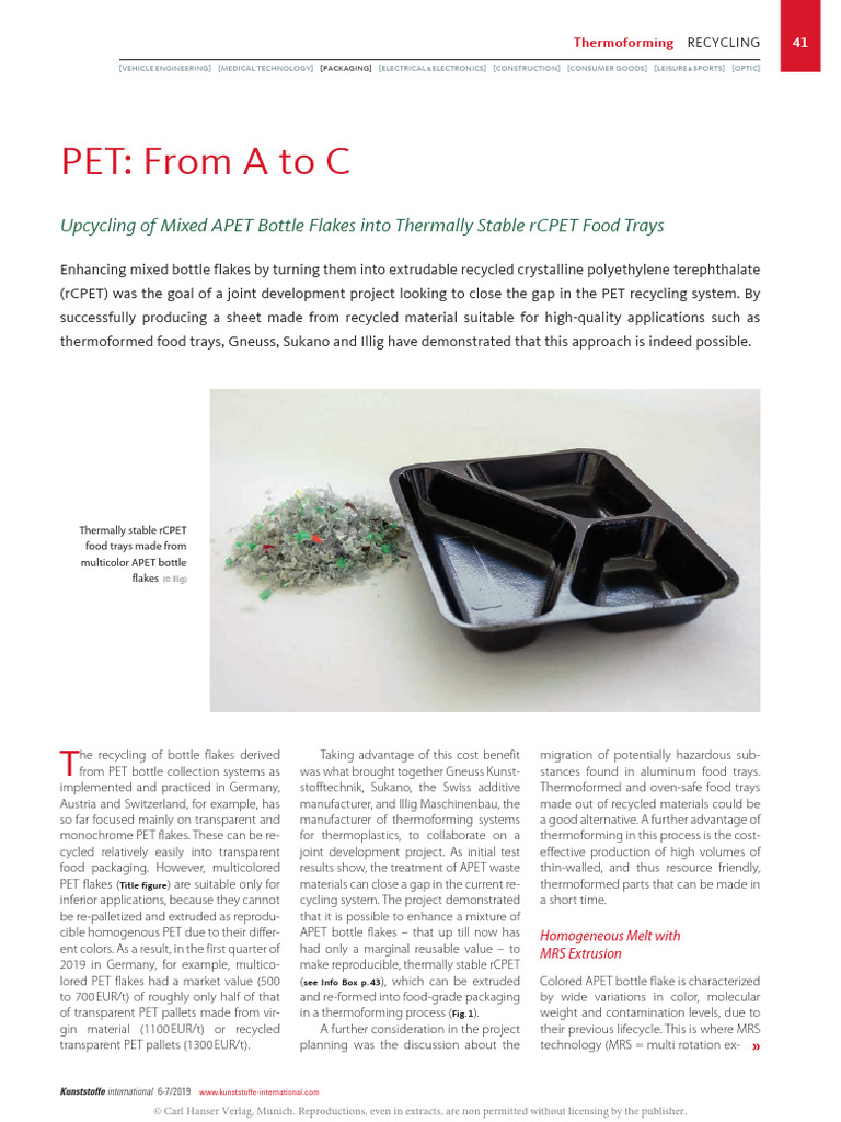 PET From A To C - Kunststoffe EN - Electronical Use Only | PDF ...