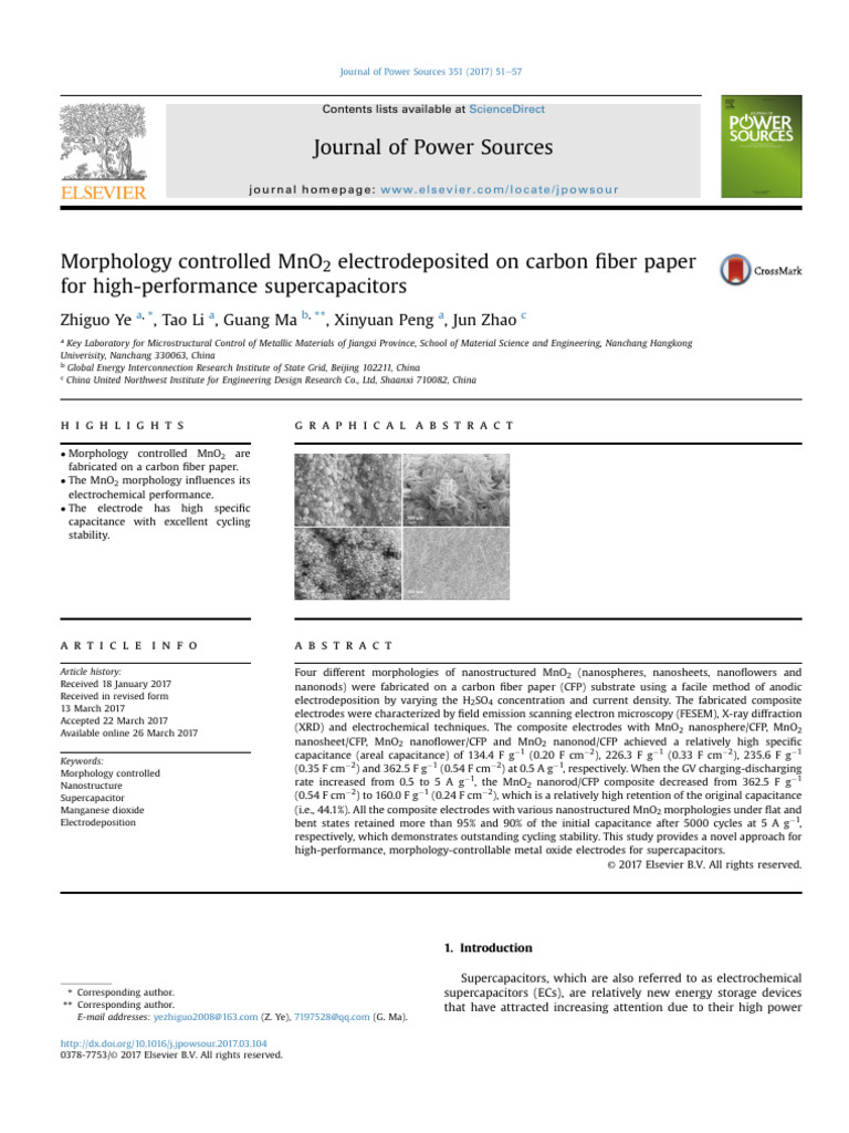 2017_ZhiguoYe | PDF | Materials Science | Physical Sciences
