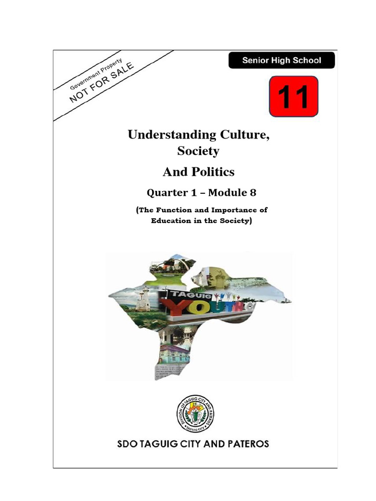 UCSP Module 8 | Download Free PDF | Society | Creativity