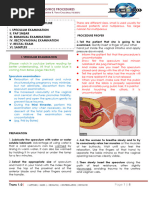 Pap Smear: Position The Patient | PDF | Cervical Cancer | Gynaecology