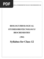 Class12 Biology Chapters | PDF