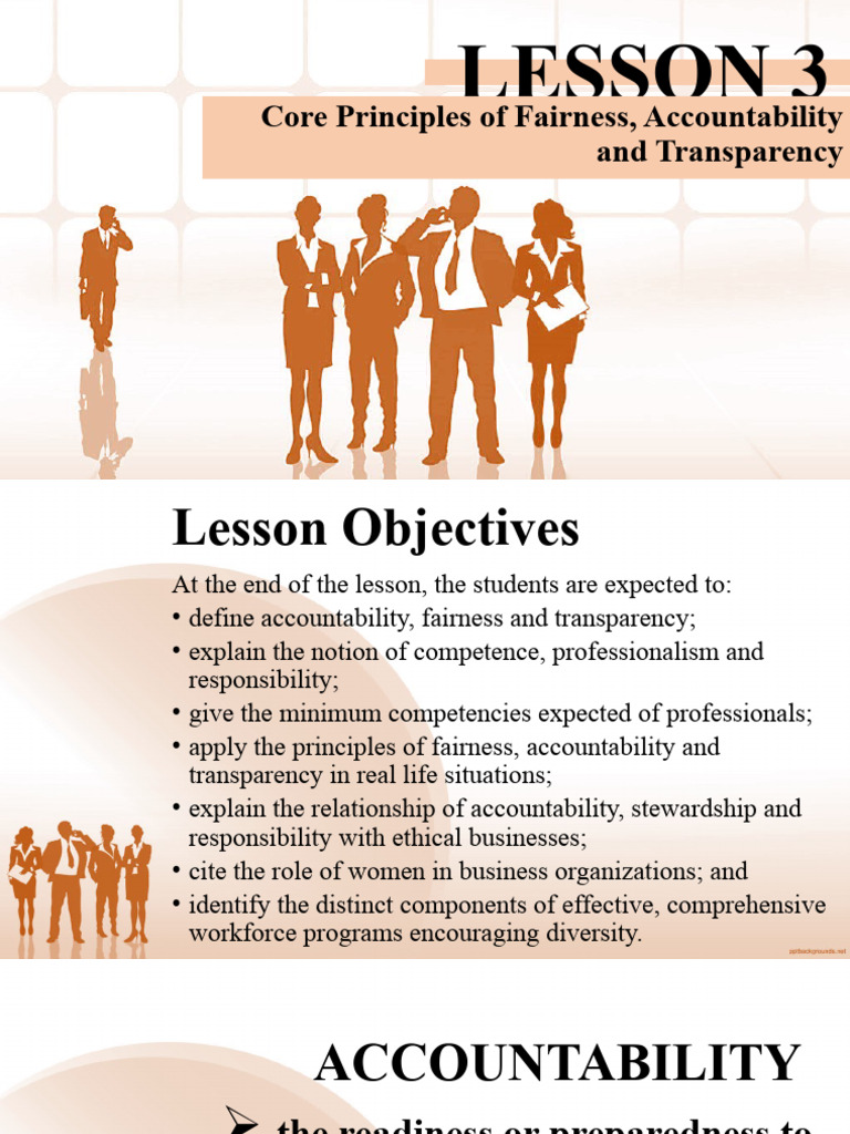 Fairness, Accountability, and Transparency | PDF | Accountability ...