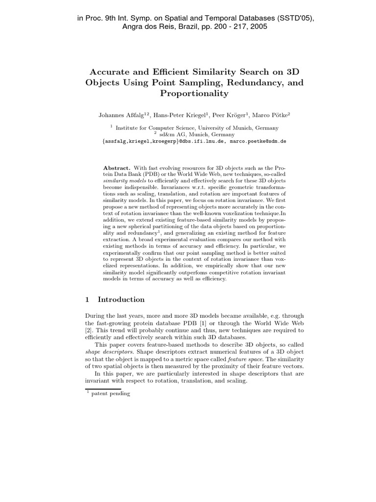 SSTD05-SimilarityModel | PDF | Eigenvalues And Eigenvectors | Principal Component Analysis