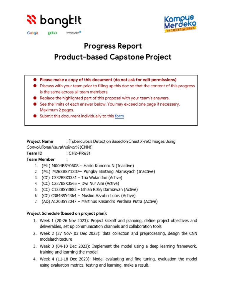 Progress Report - CH2-PR631 | PDF | Cognition | Computing