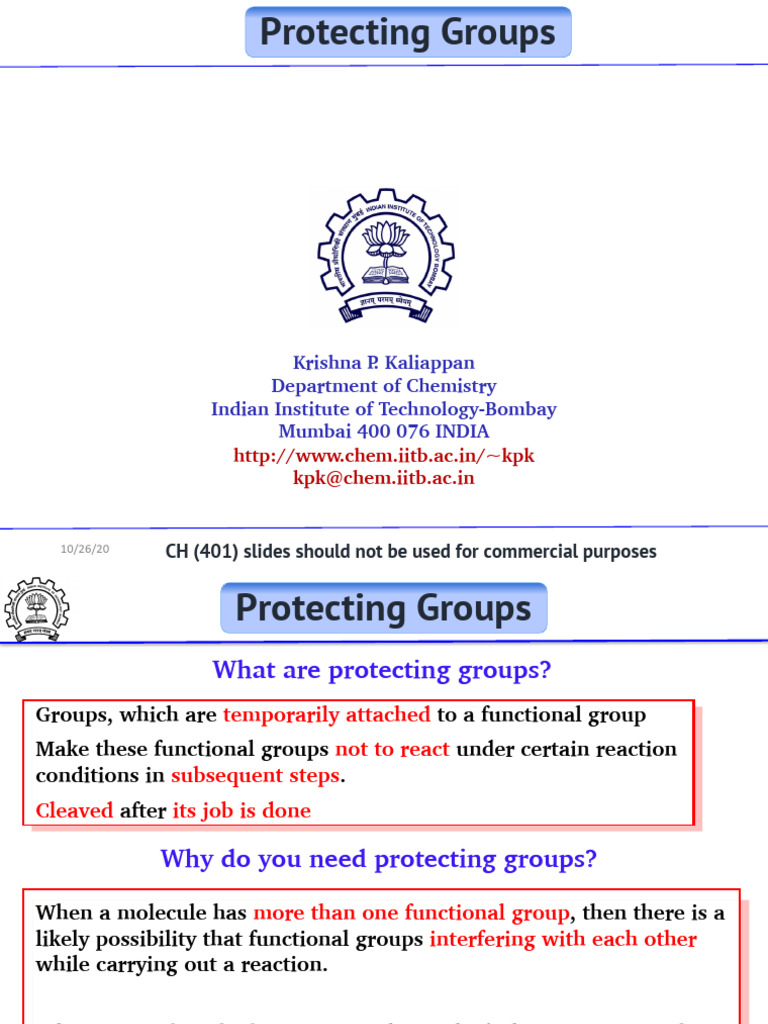 protectinggroups | PDF | Amine | Ester