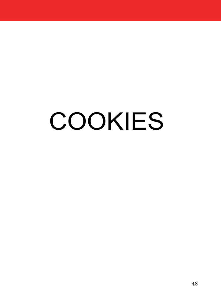 Cookies | PDF