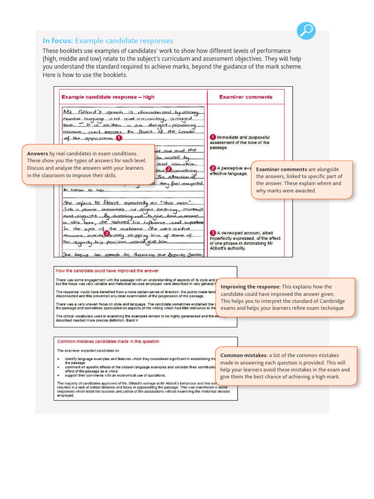 Example Candidate Responses | PDF | Career & Growth | Teaching Methods ...
